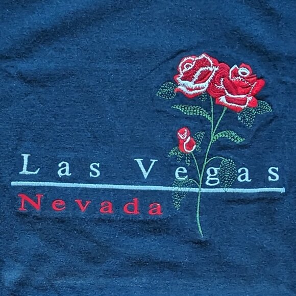 Alstyle | Shirts | 200s Las Vegas Nevada Red Rose | Poshmark